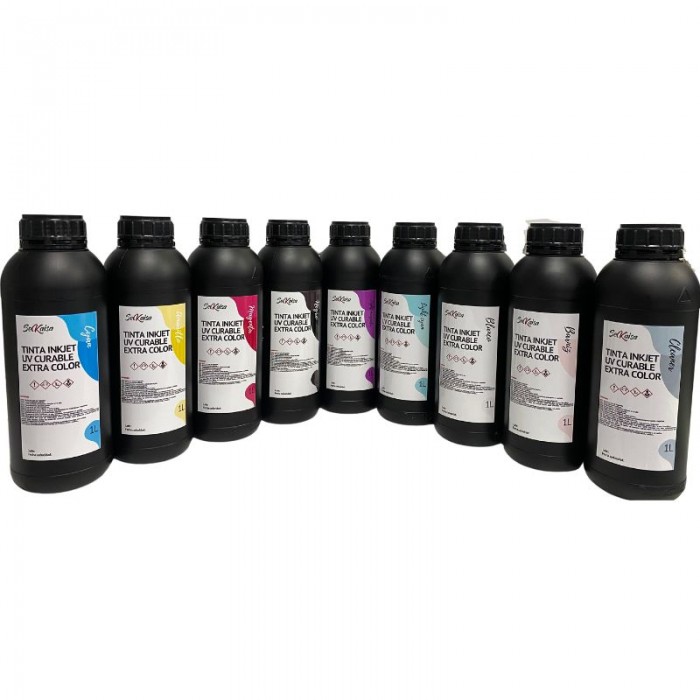 Tinta DTF INKJET UV curable extra color - SEKAISA